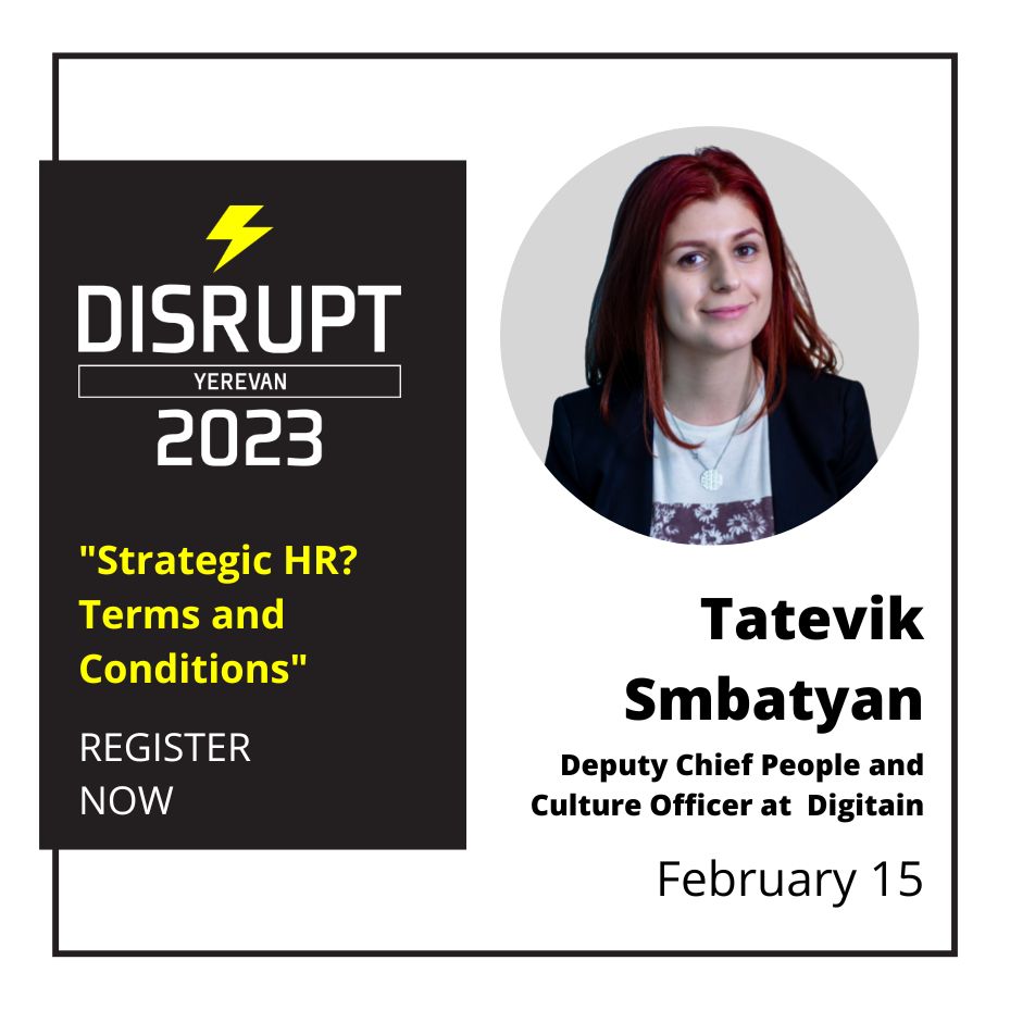 DisruptHR Yerevan | Cascade People & Business